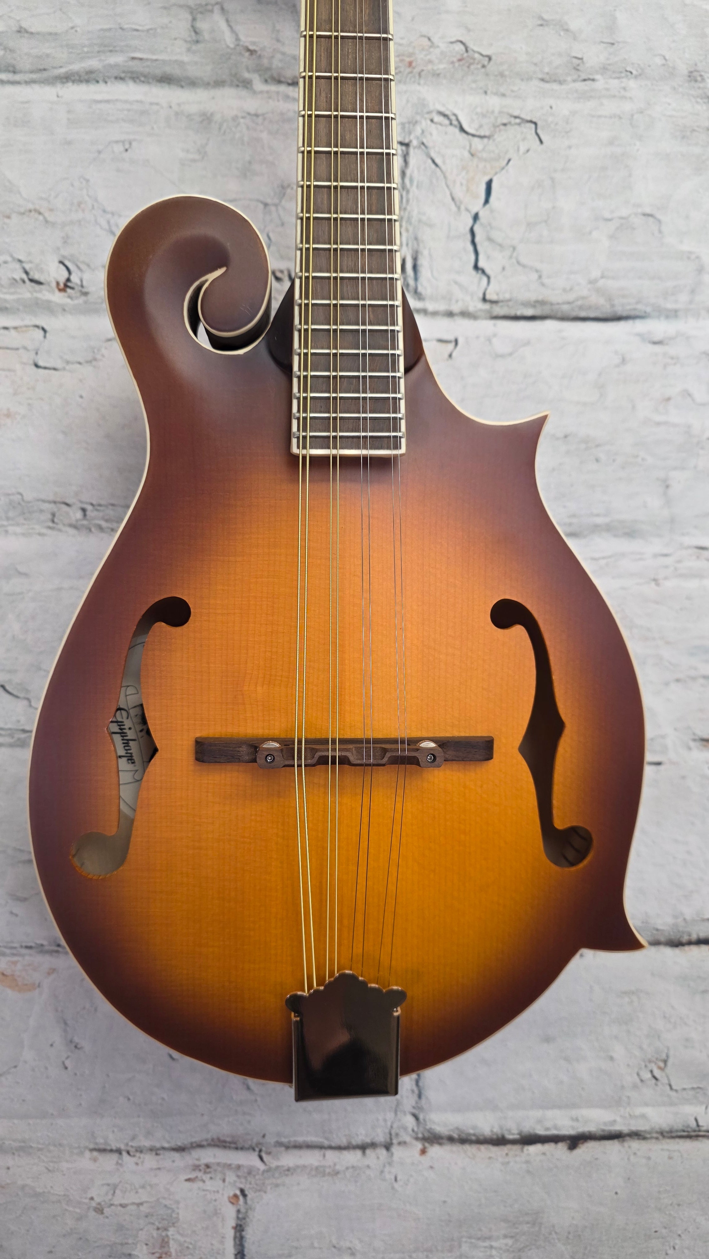 Epiphone F-5 Studio Acoustic Mandolin - Vintage Sunburst – Will West ...